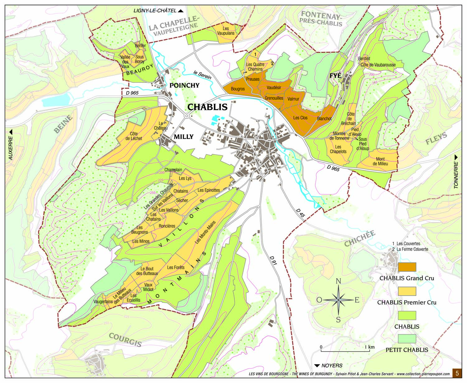 Chablis et Chablis Premier Cru - Vins de Bourgogne