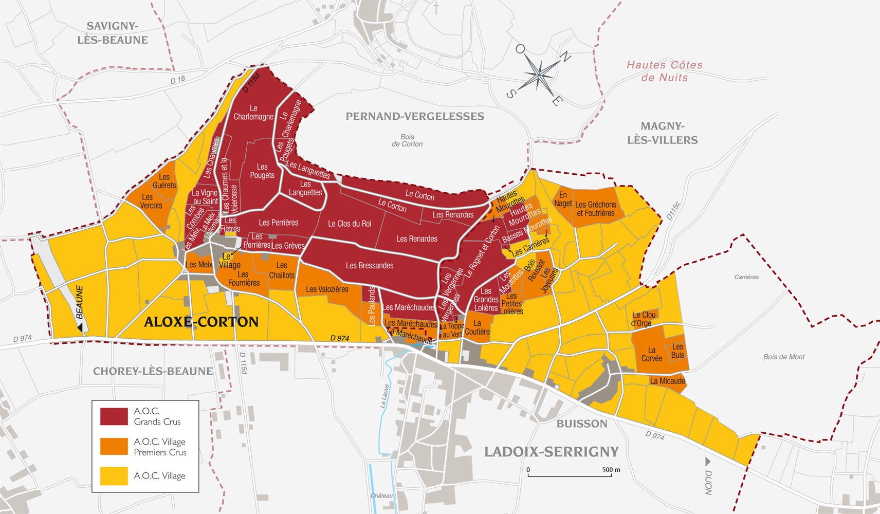 Aloxe-Corton - Vins de Bourgogne
