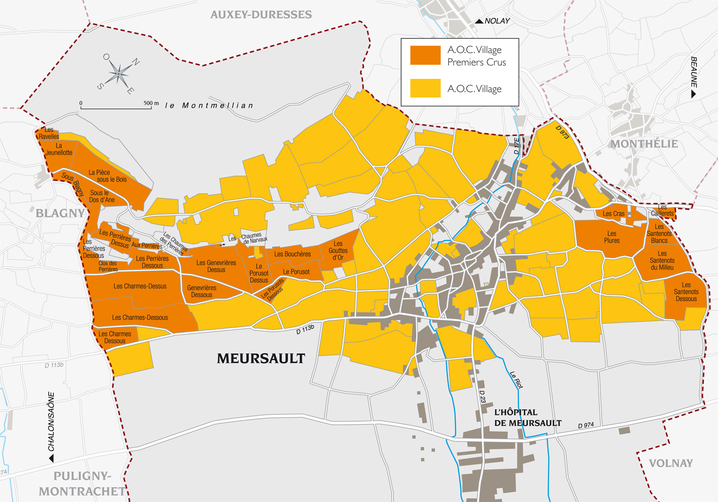 Meursault - Vins de Bourgogne