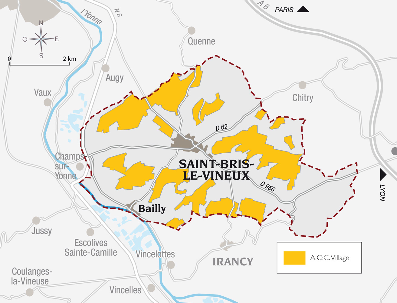 Saint-Bris - Vins de Bourgogne