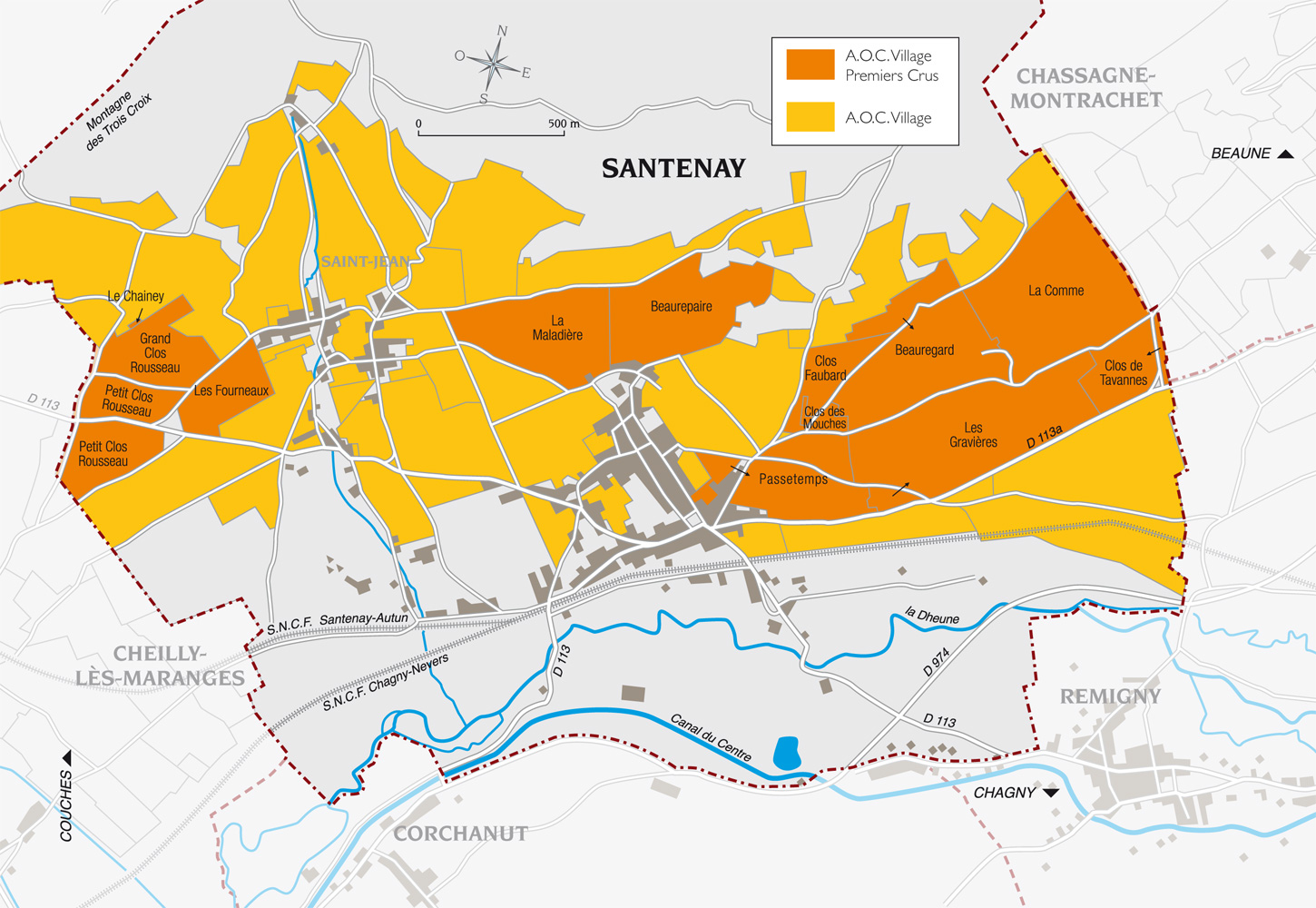 Santenay - Vins de Bourgogne